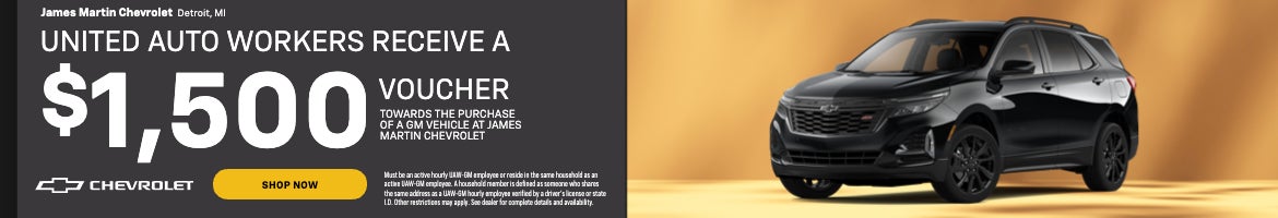 New Cars for Sale in Detroit | James Martin Chevrolet