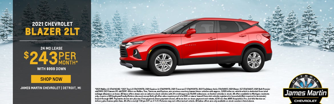 Chevrolet Dealership | New and Used Car Dealer in Detroit, MI | James ...