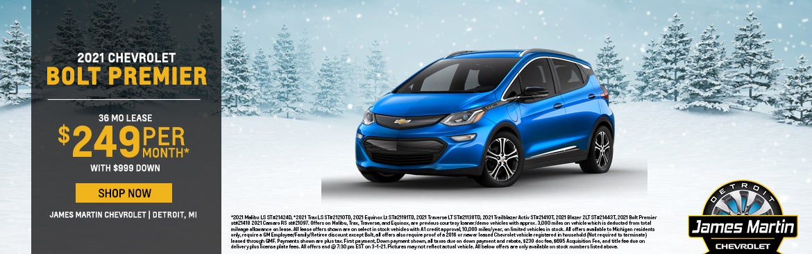 Chevrolet Dealership | New and Used Car Dealer in Detroit, MI | James ...