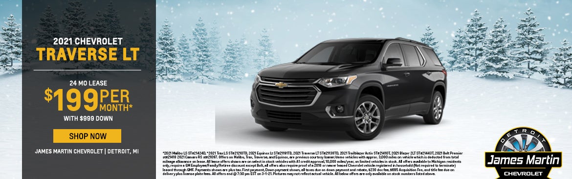 Chevrolet Dealership | New and Used Car Dealer in Detroit, MI | James ...